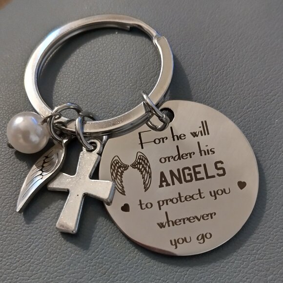 Other | Angel Key Chain X | Poshmark